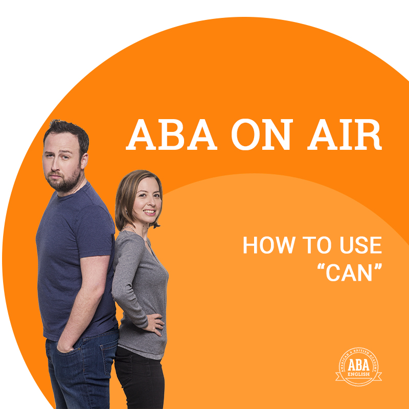 Podcast: como usar 'can'.